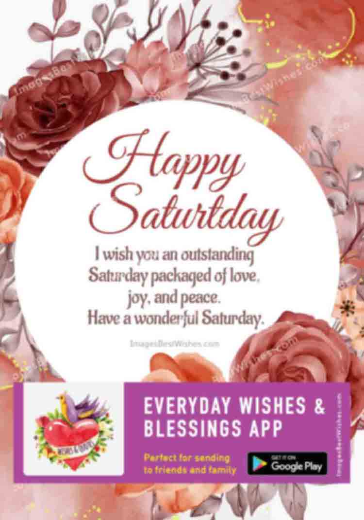 Happy saturday quotes beautiful wishes images for whatsapp - Best ...